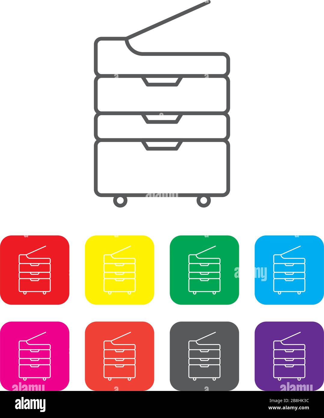 Copying work Stock Vector Images - Alamy