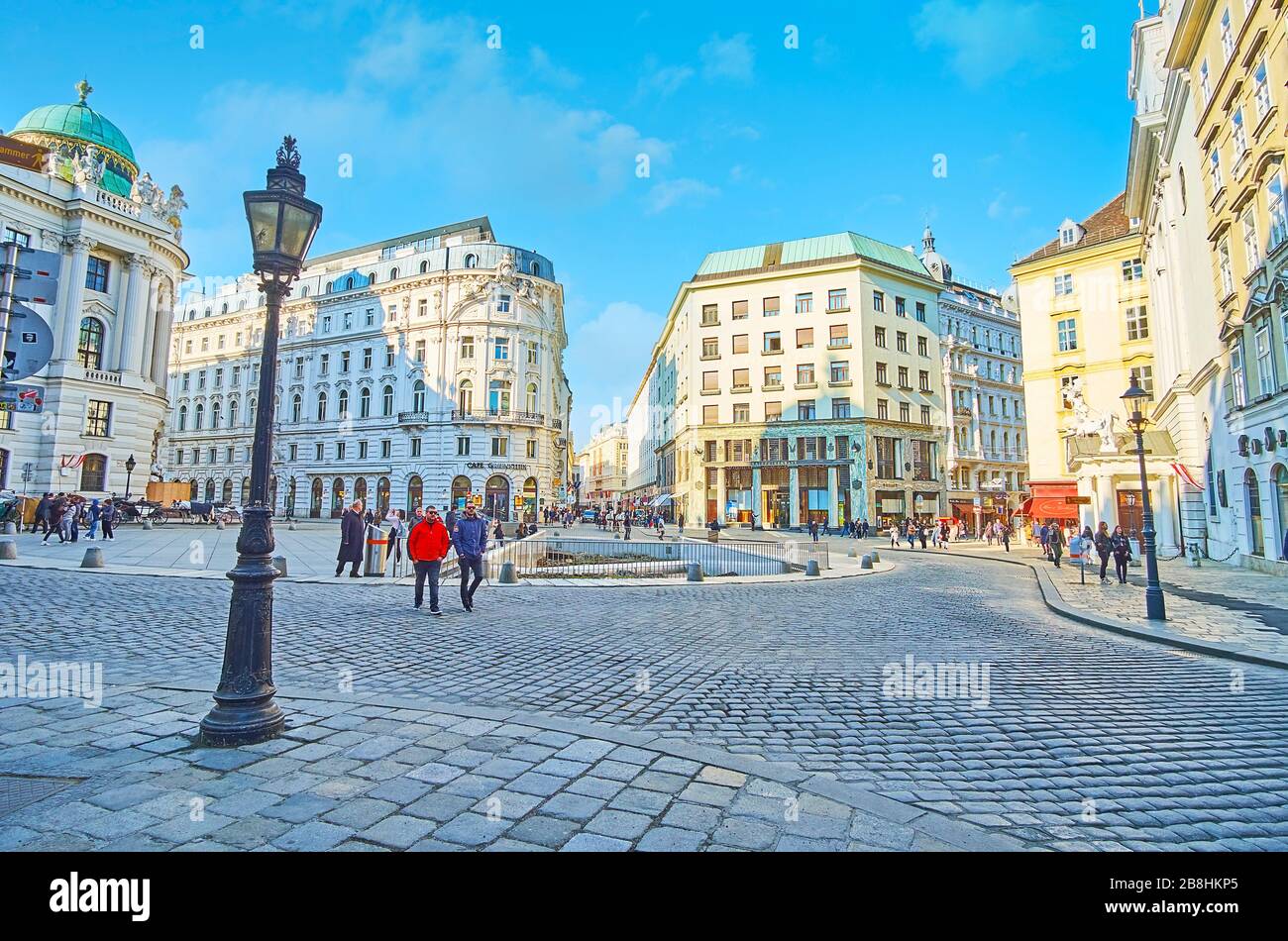 Michaelerplatz statue hi-res stock photography and images - Alamy