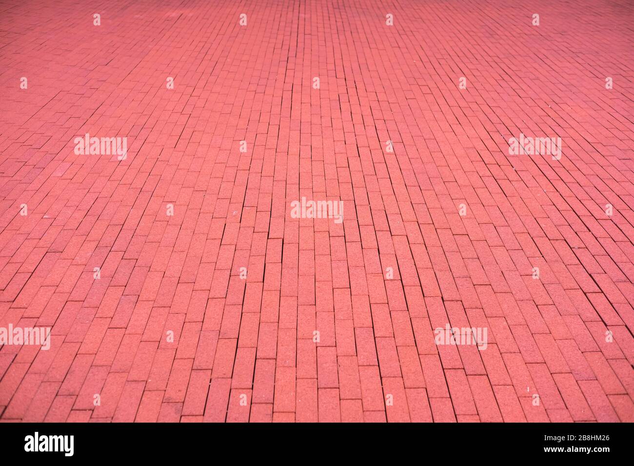 Red Brick Floor Texture Background Stock Photo - Alamy