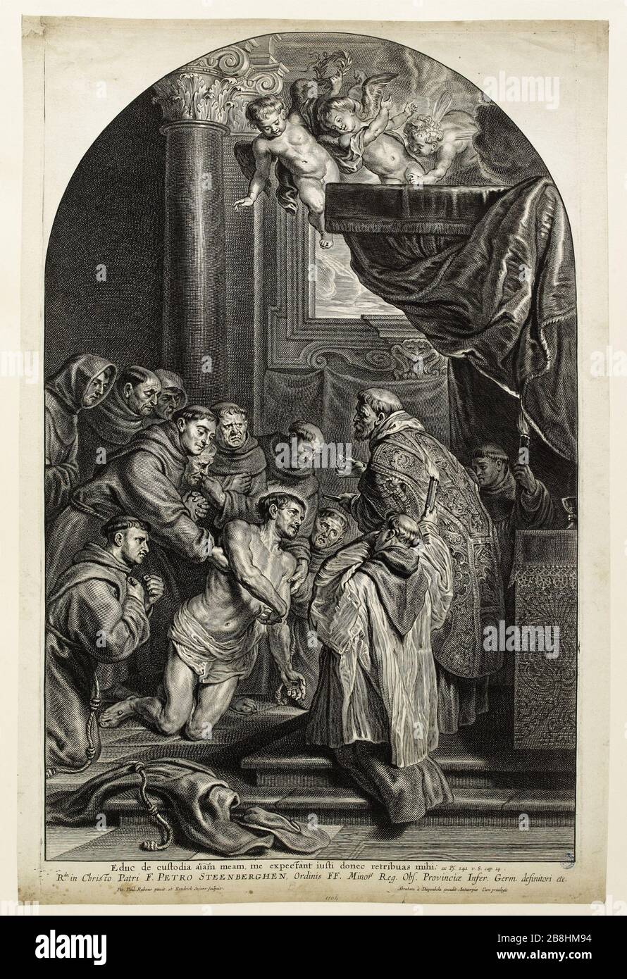 St. Francis of Assisi dying, after Rubens (Dutuit 15 p. 116) Saint ...