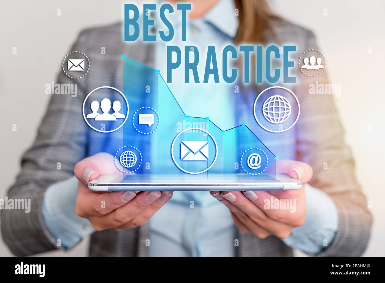 Conceptual hand writing showing Best Practice. Concept meaning ...