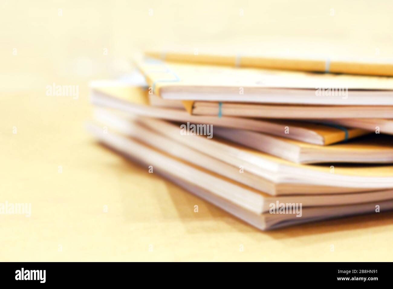 blurred book heap, image of book stack pile blur for background Stock ...