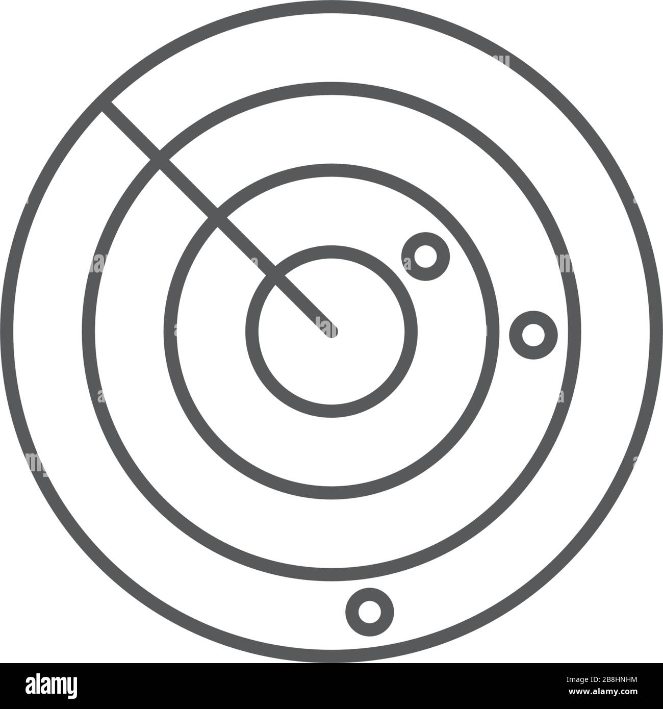 Military radar display Cut Out Stock Images & Pictures - Alamy