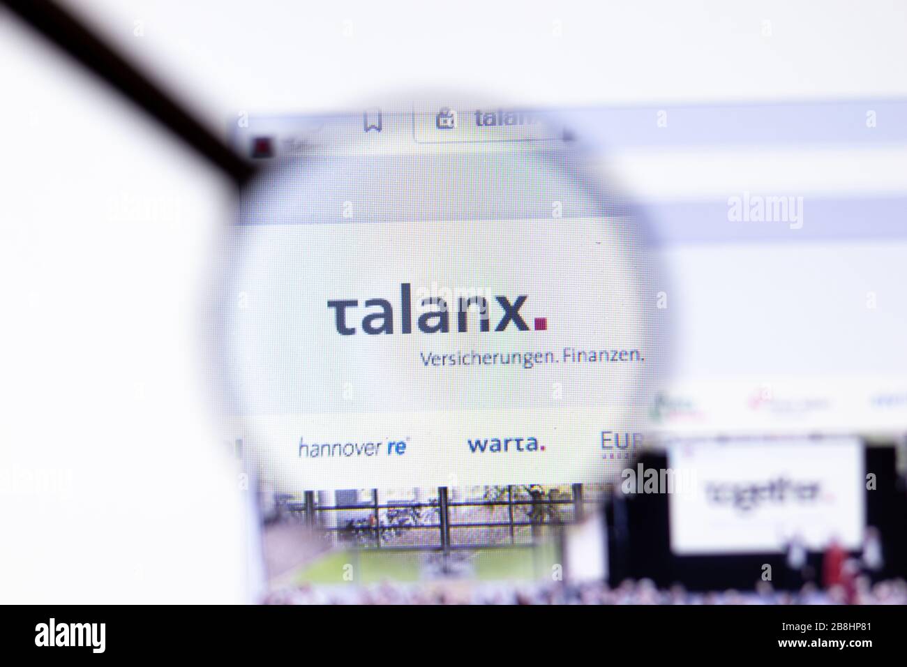 Talanx logo hi-res stock photography and images - Alamy