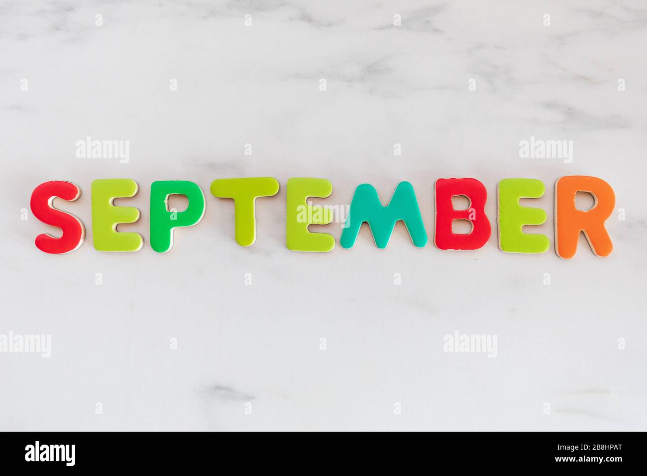 September word hi-res stock photography and images - Alamy