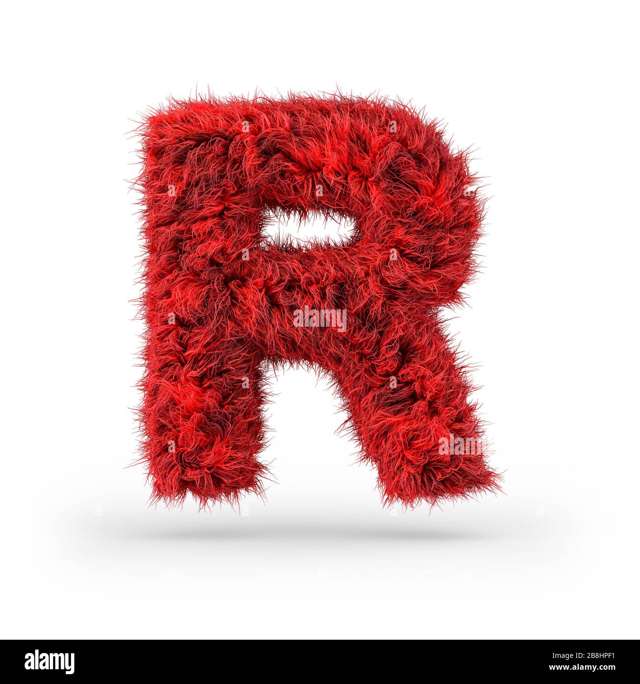Red capital r illustration hi-res stock photography and images - Alamy