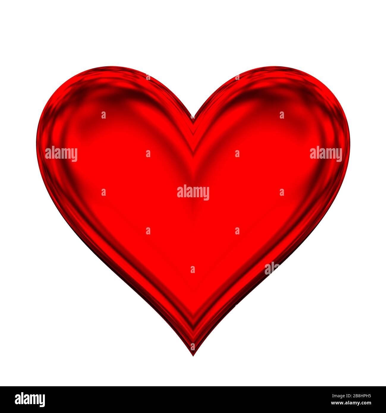 Red Heart! classical love symbol Stock Photo - Alamy