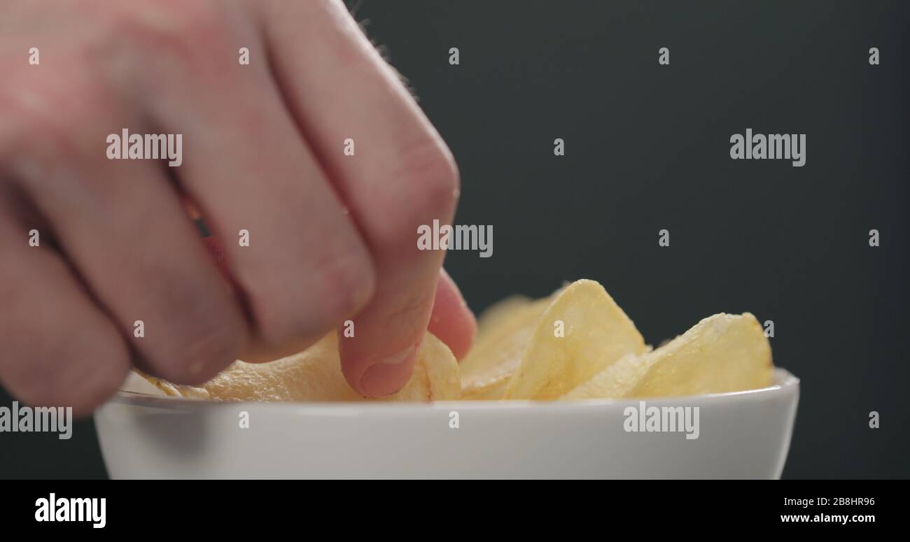 Man pile of unhealthy food hi-res stock photography and images - Alamy