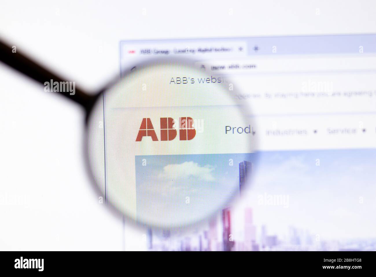 Abb logo hi-res stock photography and images - Alamy