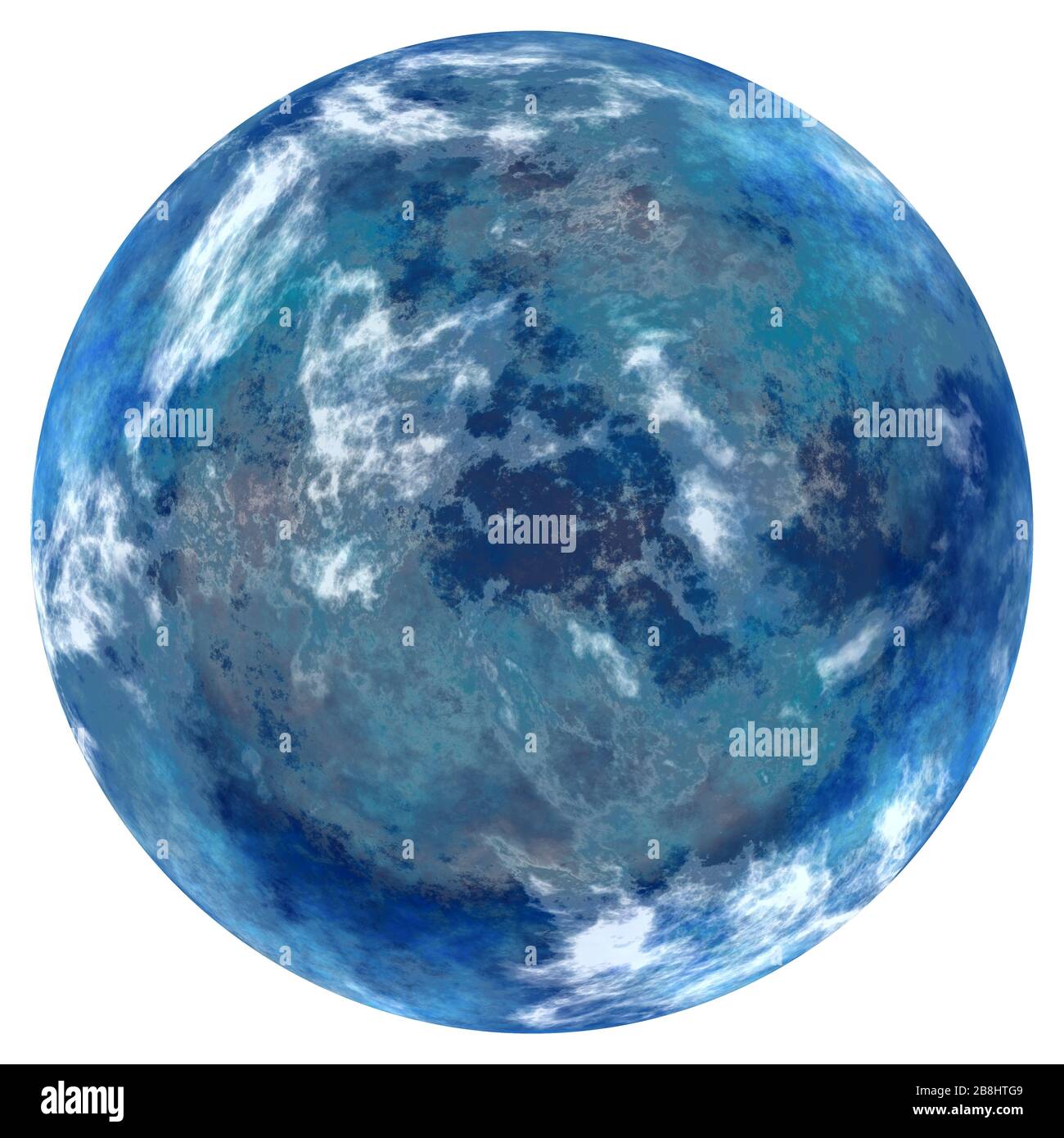 Abstract planet on dark Cut Out Stock Images & Pictures - Alamy