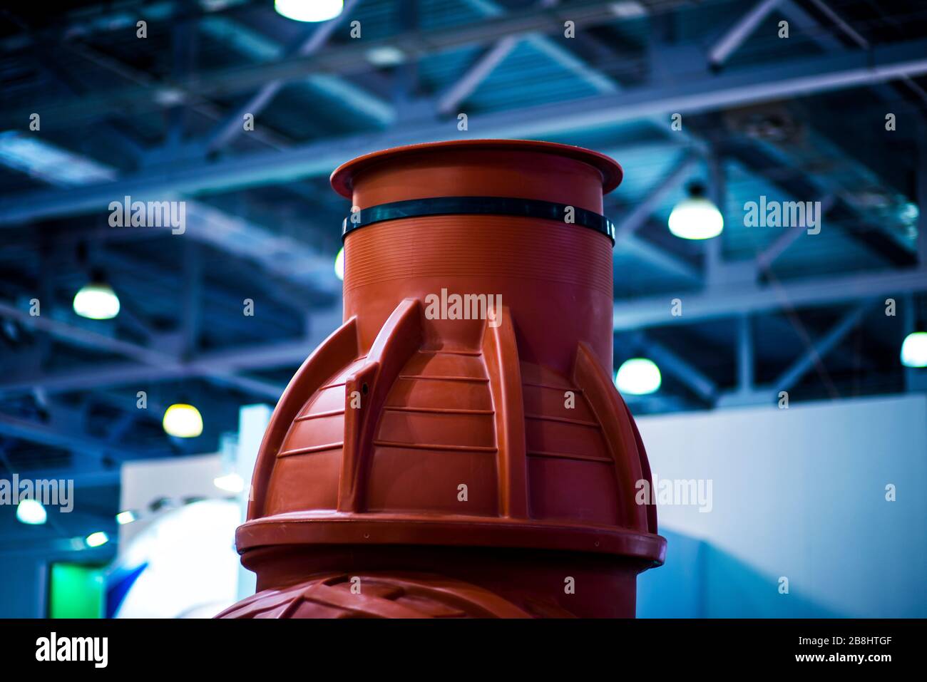 Modern humidifier and air purifier At the factory, smart manufacturing ...