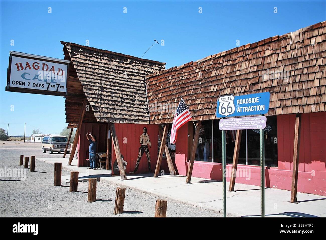 Route 66 Bagdad Café California USA Lairys / DPPI Stock Photo - Alamy