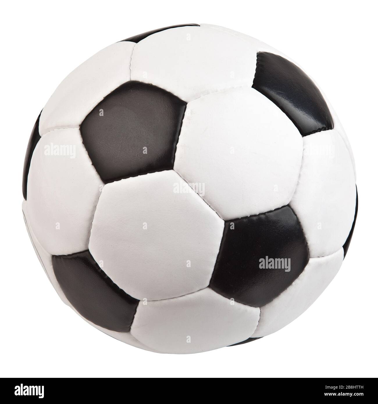 Football isolated on the white background Stock Photo - Alamy