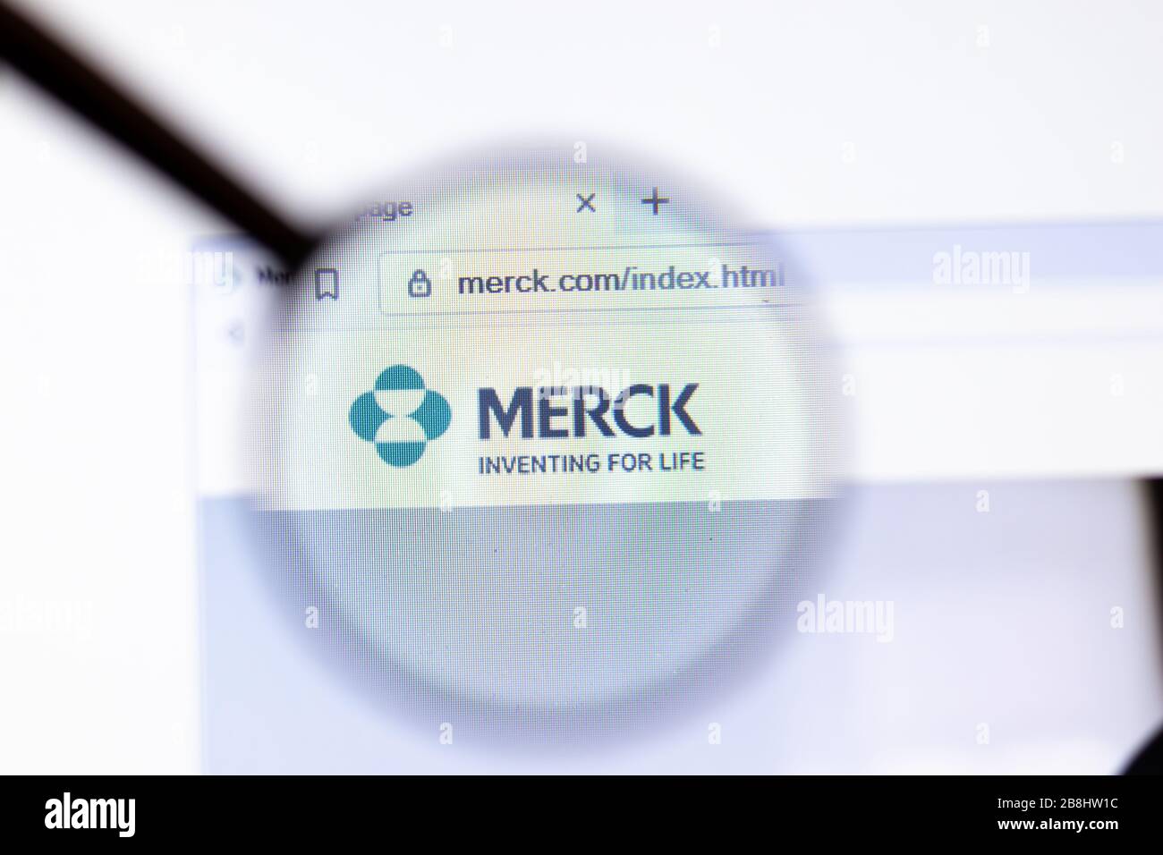 Merck logo hi-res stock photography and images - Alamy
