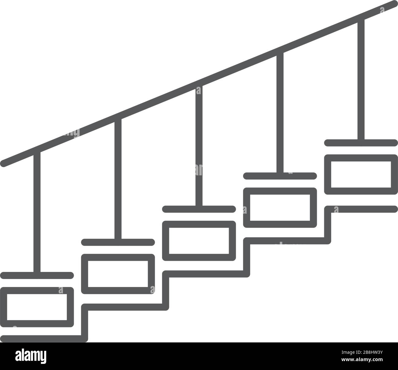 Stair Vectors High Resolution Stock Photography and Images - Alamy