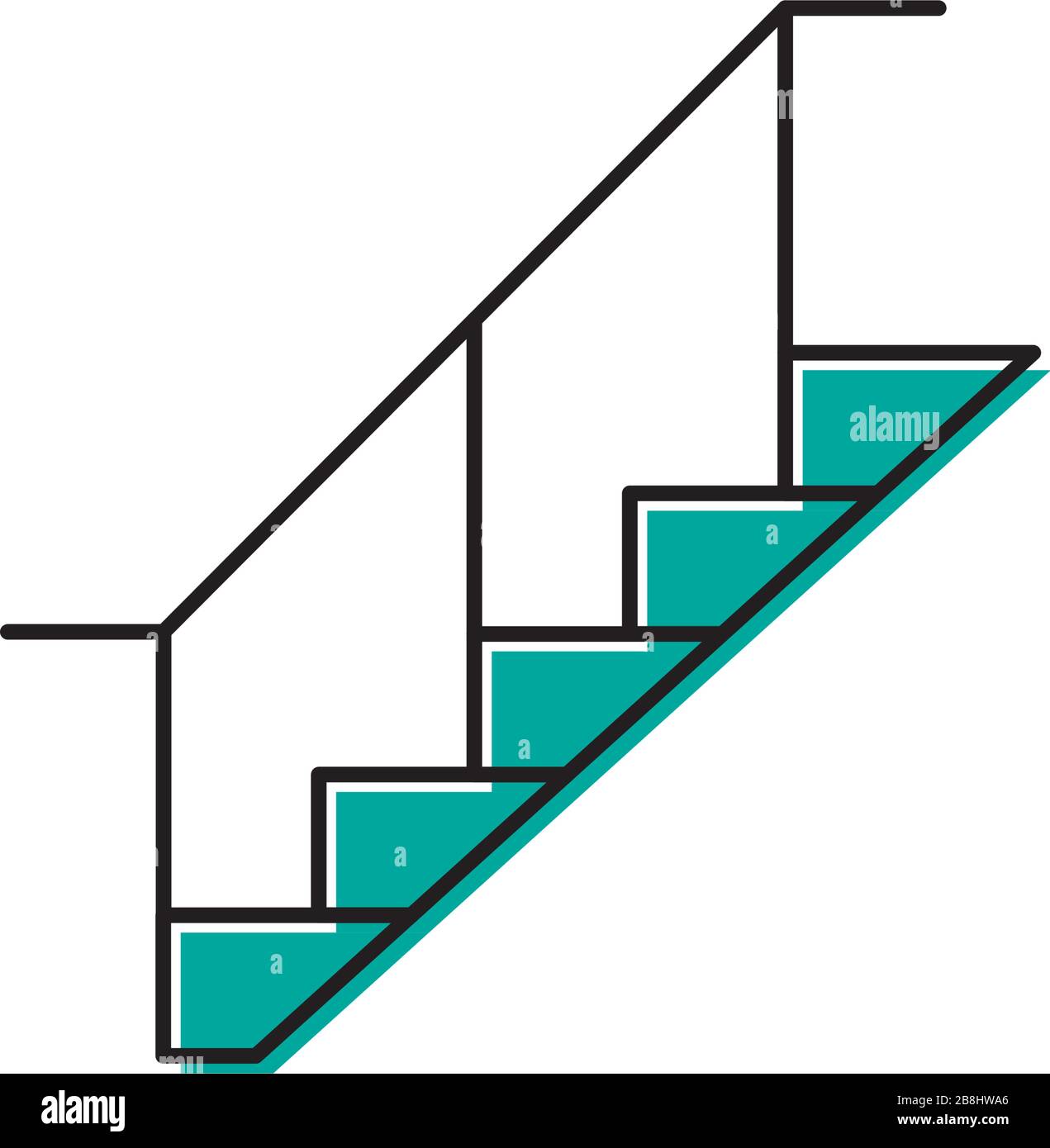 Stair Vectors High Resolution Stock Photography and Images - Alamy