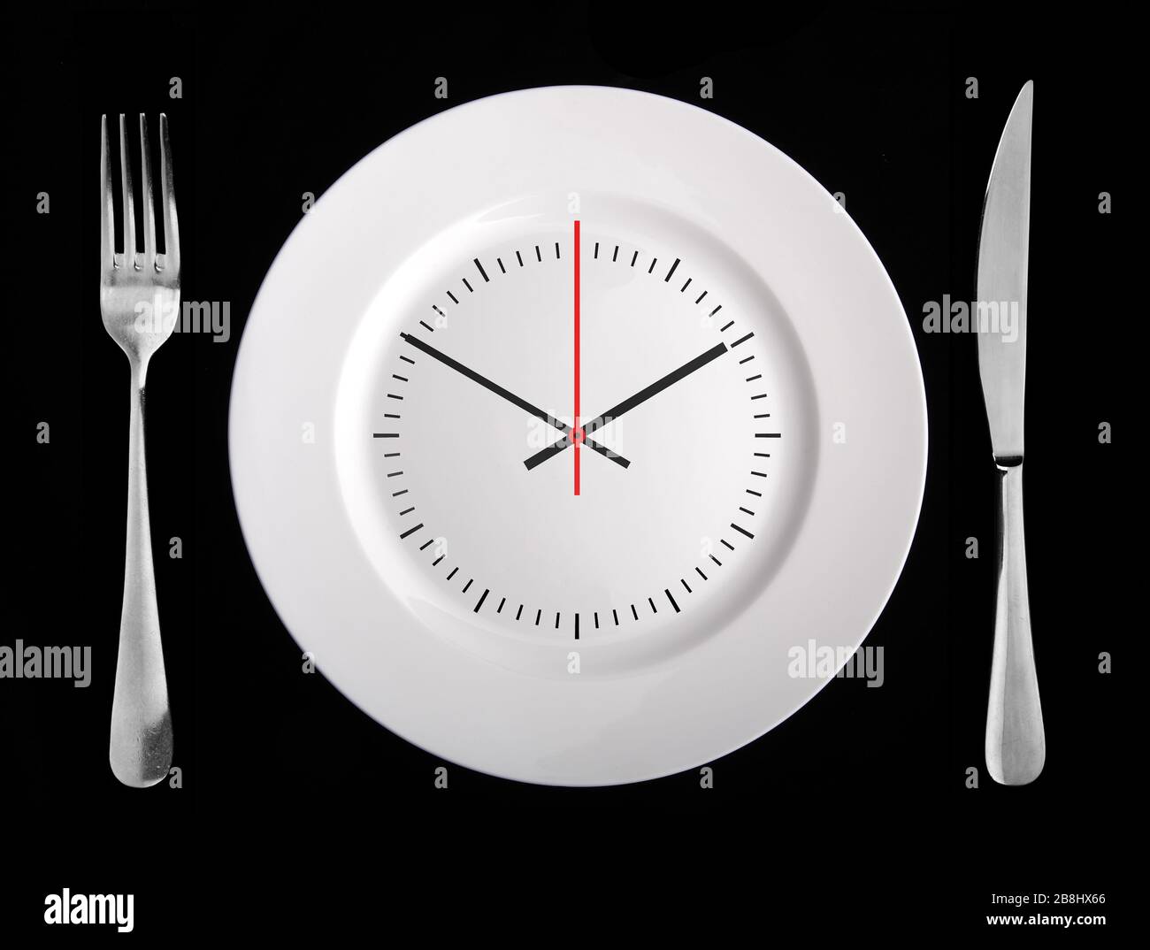 Lunch time concept Stock Photo - Alamy