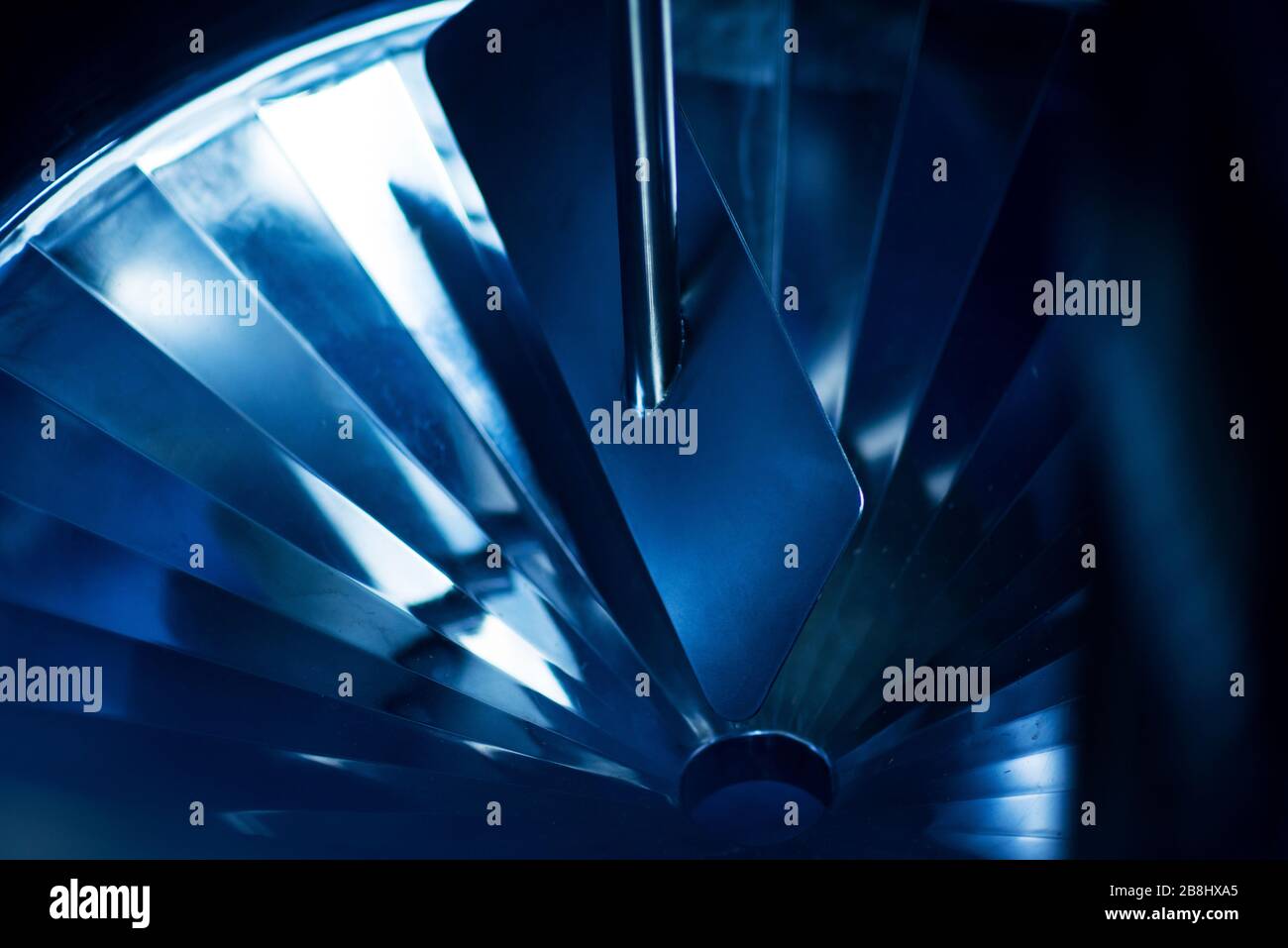 Compressor blades hi-res stock photography and images - Alamy