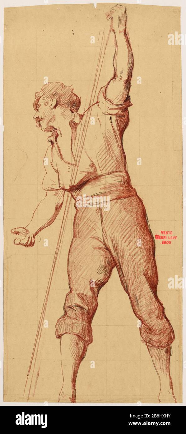 Study for a man standing Stock Photo - Alamy