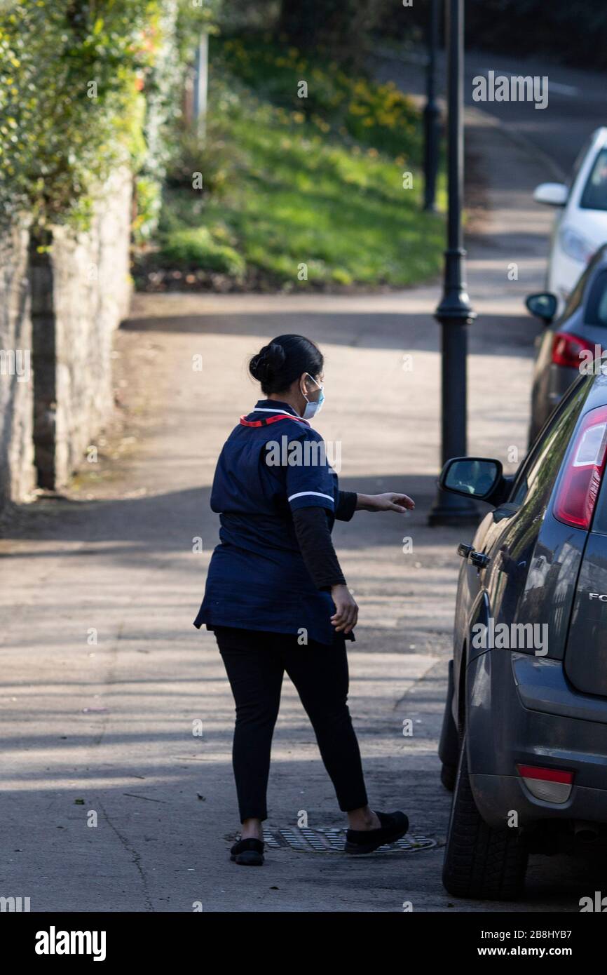 Cardiff, Wales, Uk. 22nd Mar, 2020. CARDIFF, WALES, UNITED KINGDOM ...