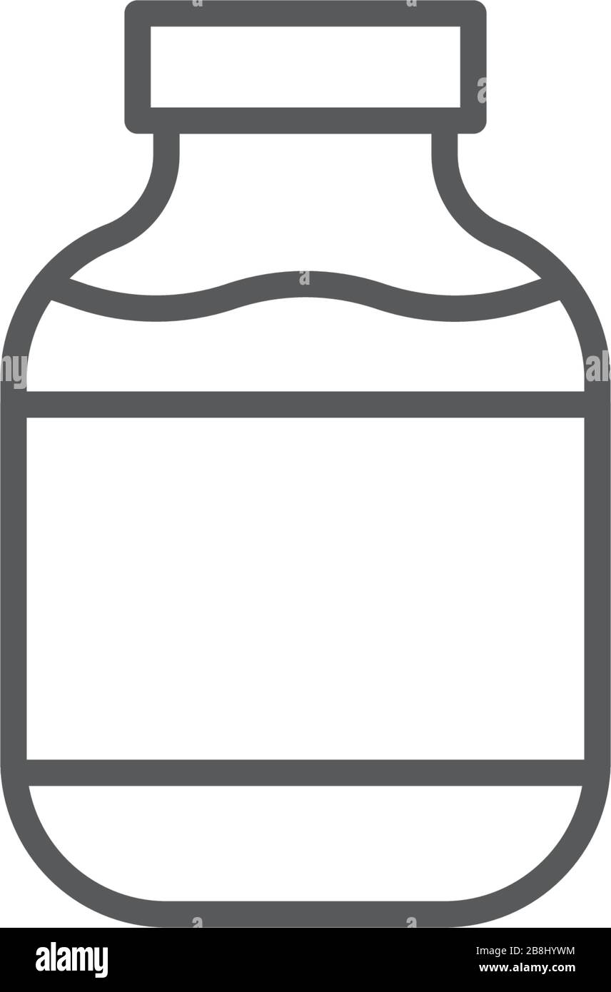 Compote, fruit juice vector icon symbol isolated on white background ...