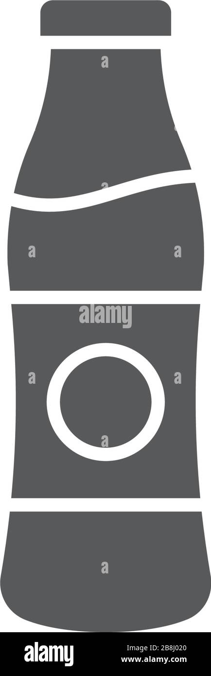 Compote, fruit juice vector icon symbol isolated on white background ...