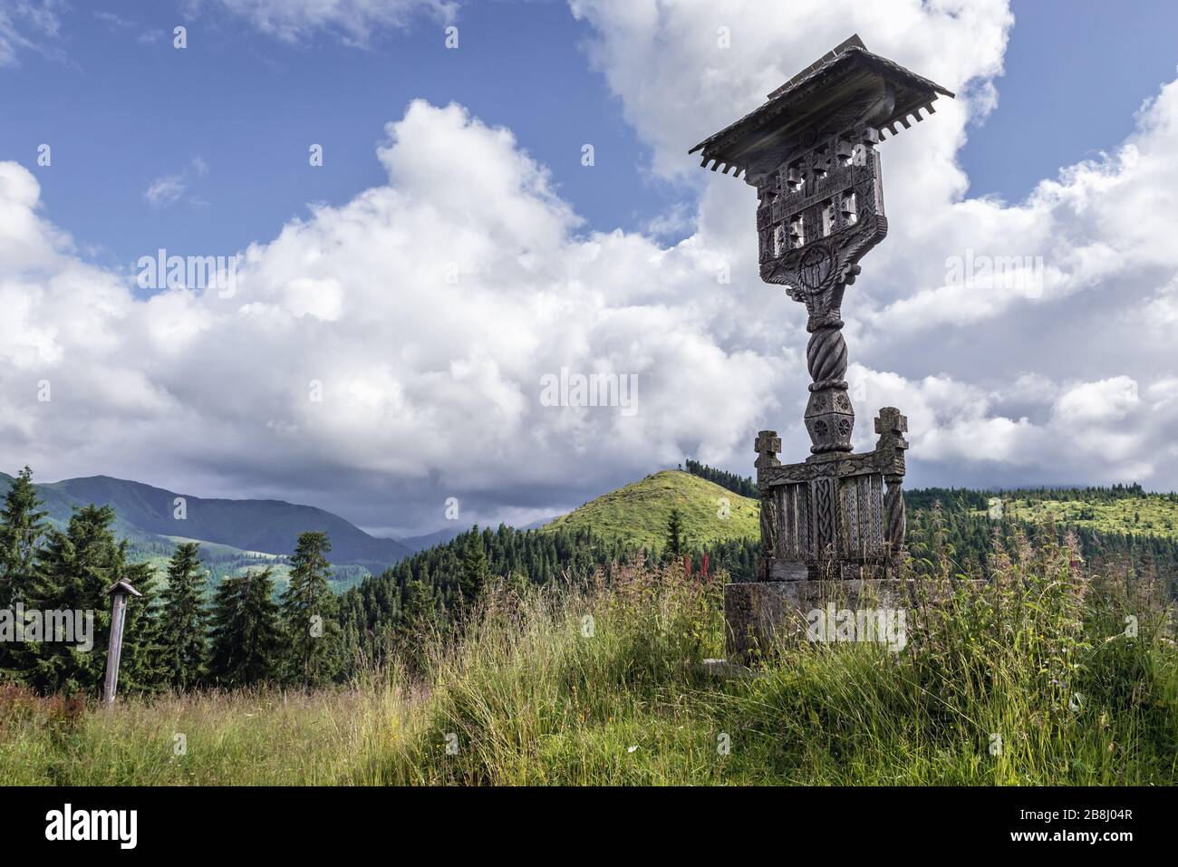 Wooden cross of Monastery of Transfiguration of Jesus and Holy Trinity ...