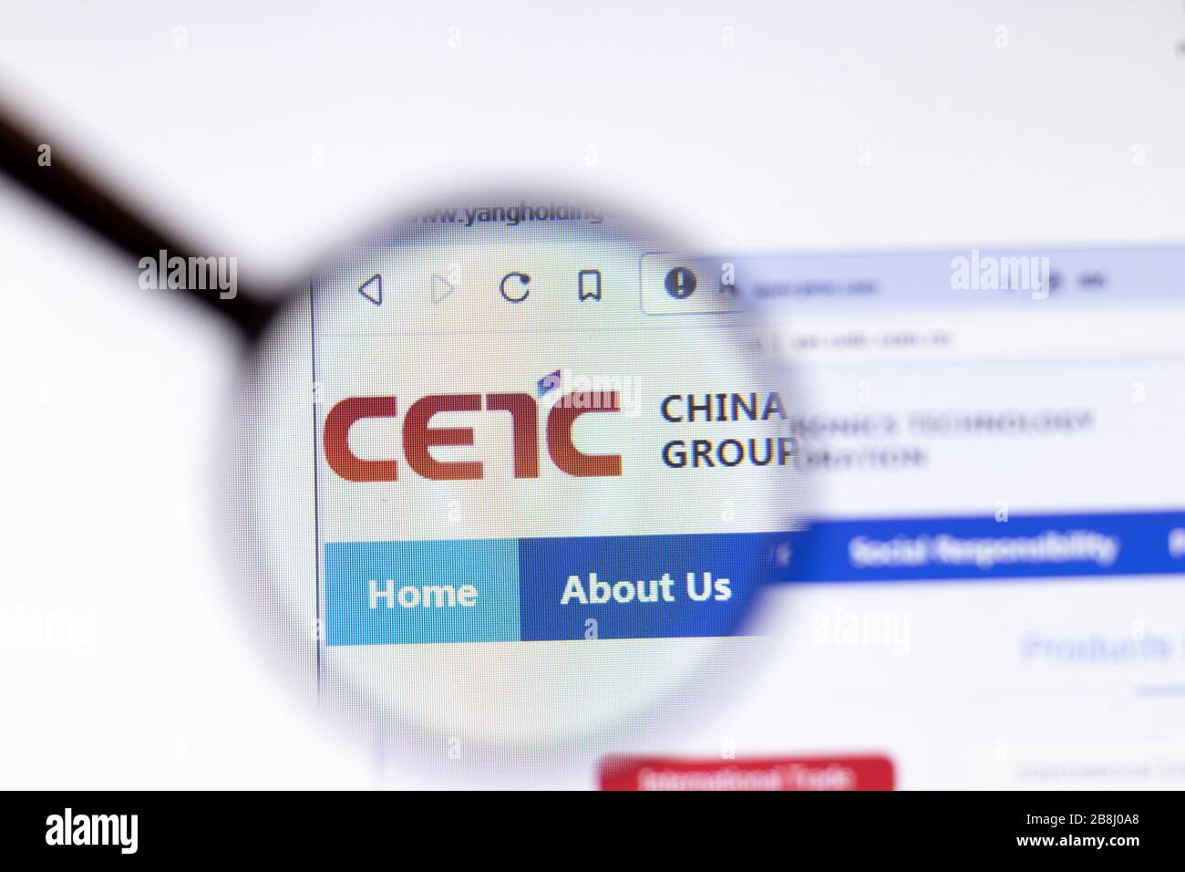 Los Angeles, California, USA - 20 March 2020: China Electronics ...