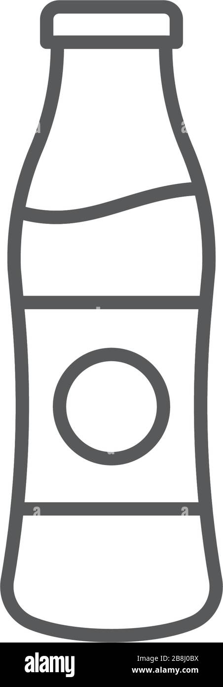 Compote, fruit juice vector icon symbol isolated on white background ...