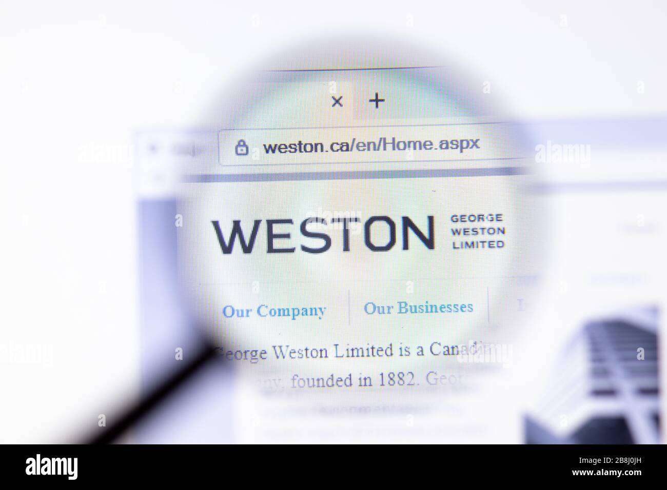 George weston hi-res stock photography and images - Alamy