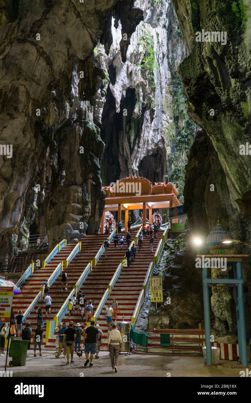 Batu Caves inside Stock Photo - Alamy