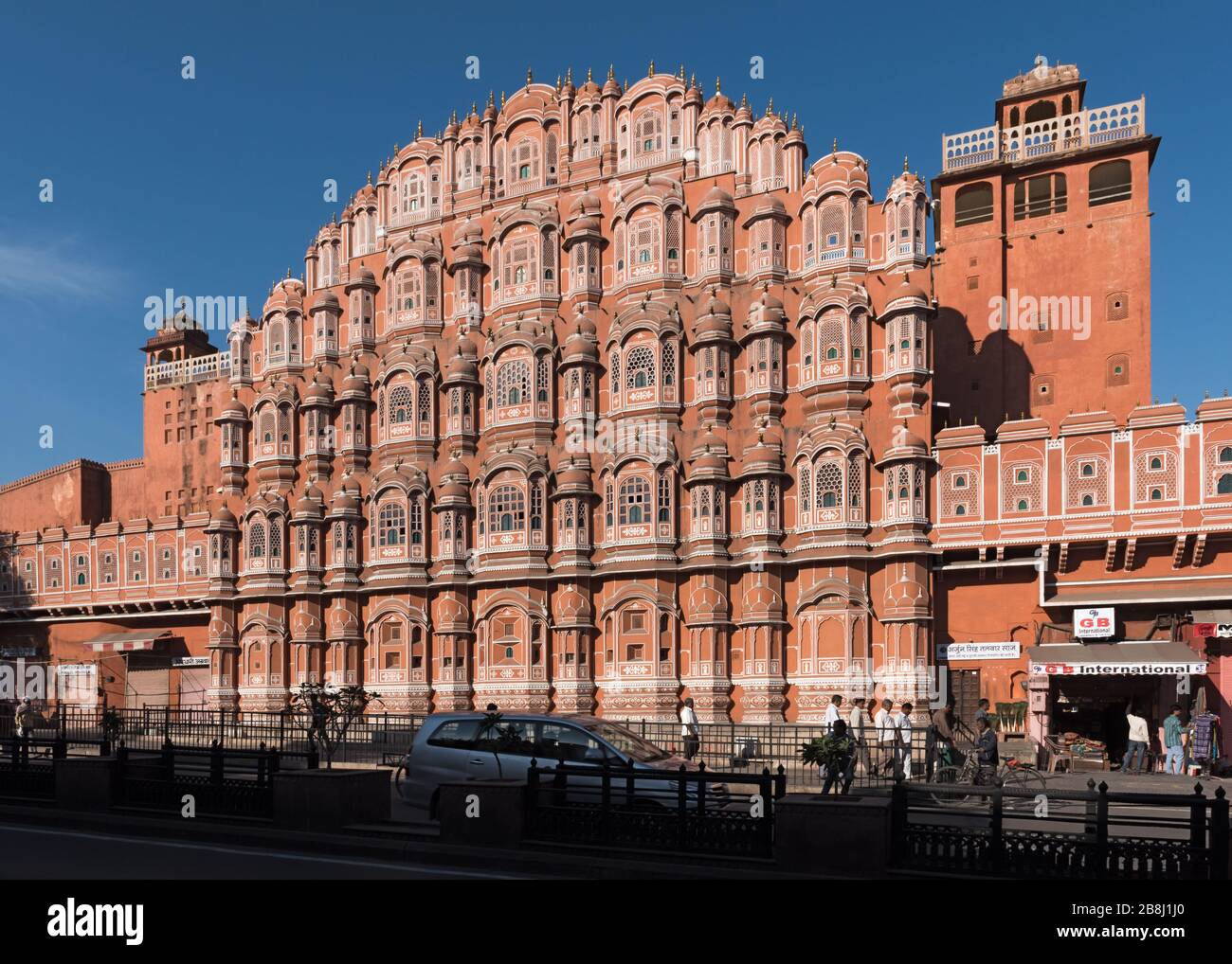 Hawa Mahal, The Palace of Wind, Jaipur, Rajasthan, India Stock Photo ...