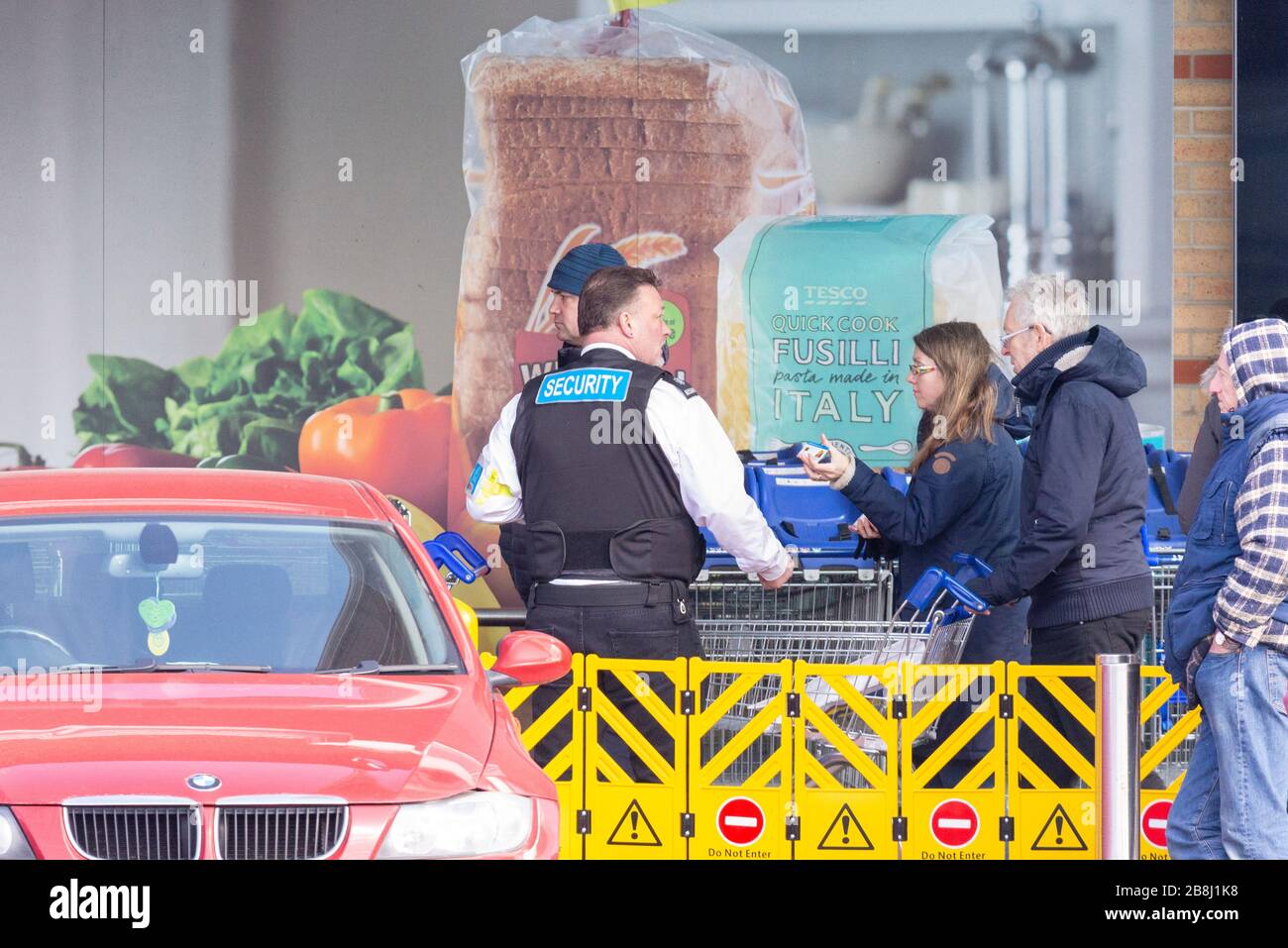 Tesco workers hi-res stock photography and images - Alamy