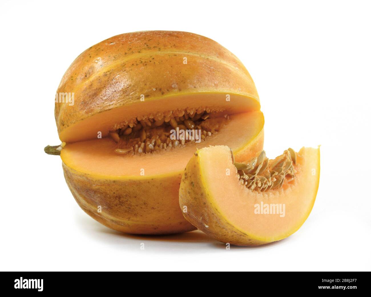 melon slice isolated Stock Photo - Alamy