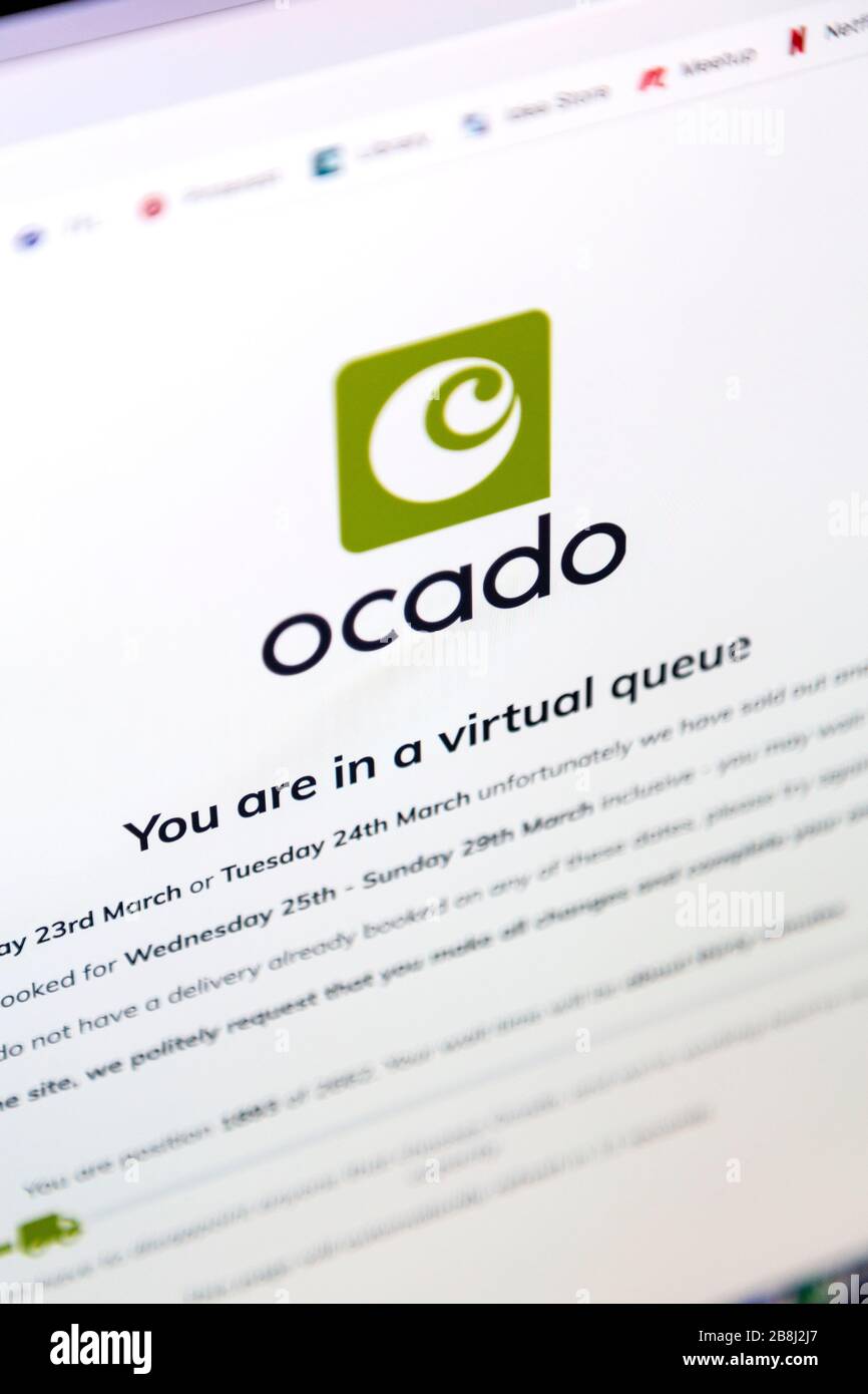 Ocado logo hi-res stock photography and images - Alamy