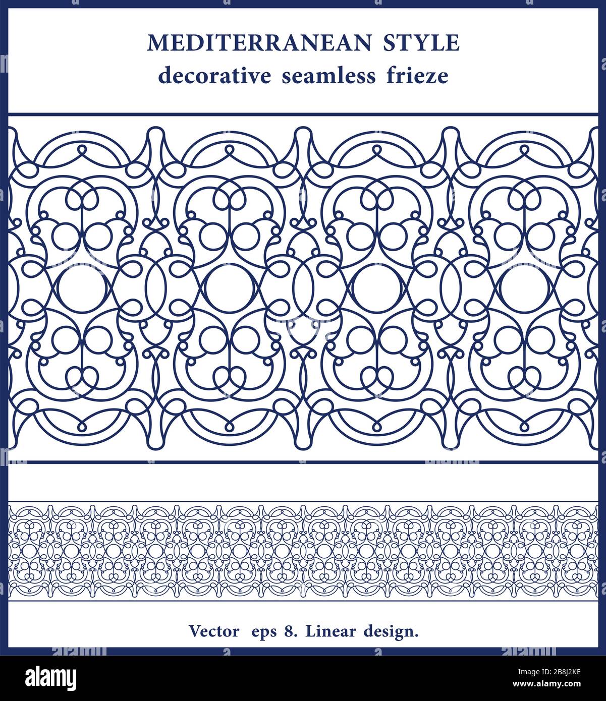 Frieze pattern Stock Vector Images - Alamy