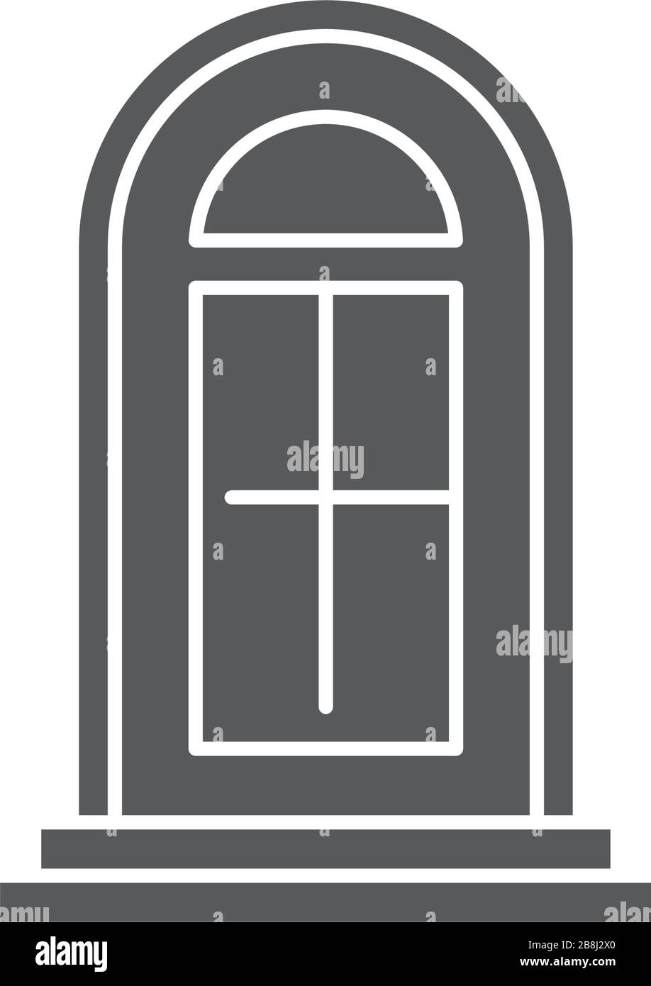 Old stone arc background Cut Out Stock Images & Pictures - Alamy