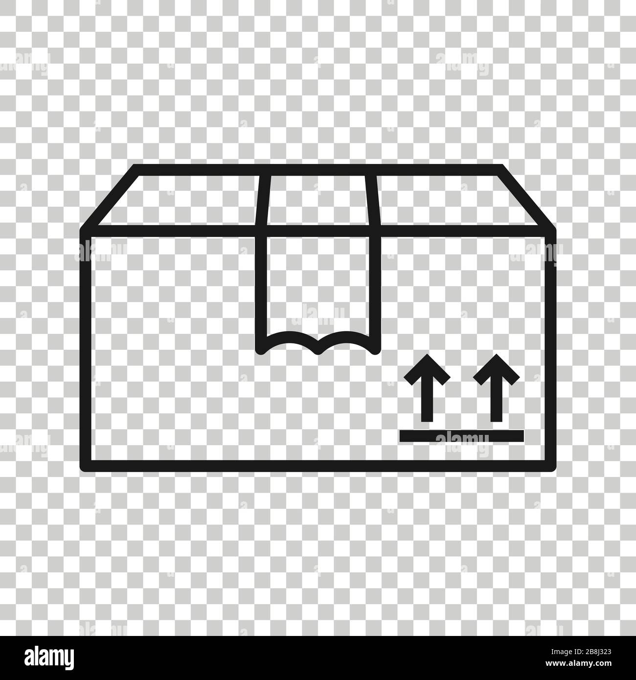 Shipping Box Icon Png