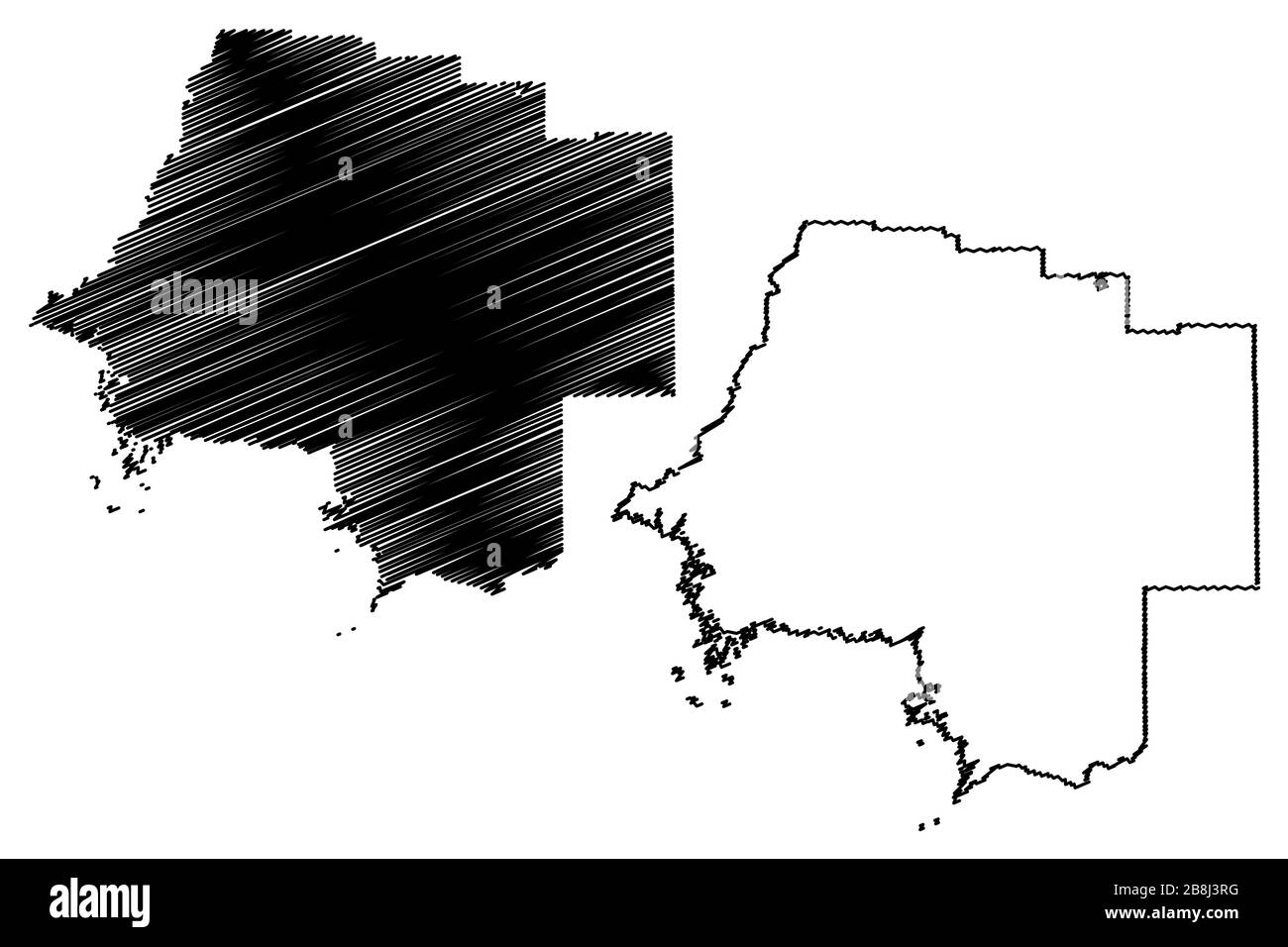 Levy vector outline map hi-res stock photography and images - Alamy