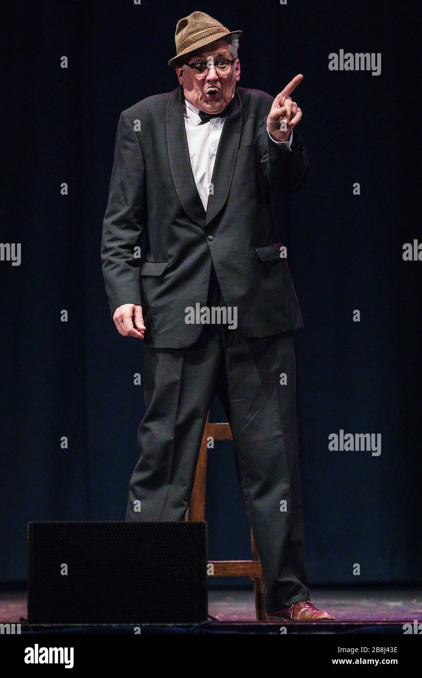 Count Arthur Strong Stand Up Comedian performing live in Bath Stock ...