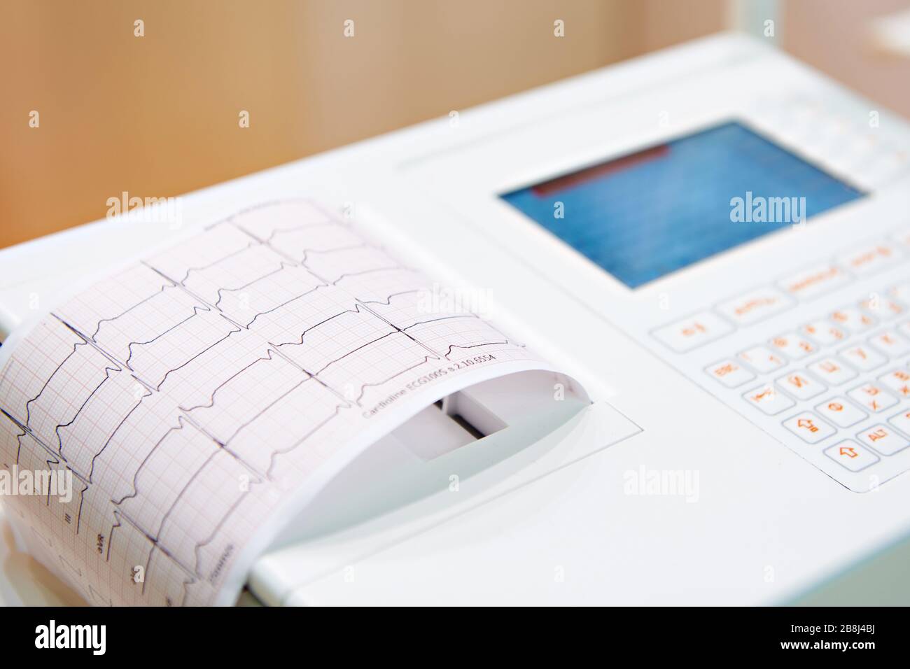 Ecg test hi-res stock photography and images - Alamy