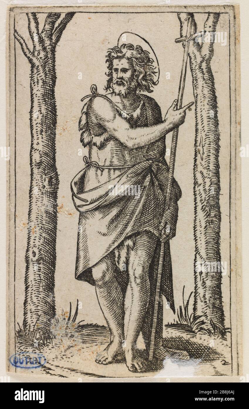 Saint marc and saint john the baptist hi-res stock photography and ...