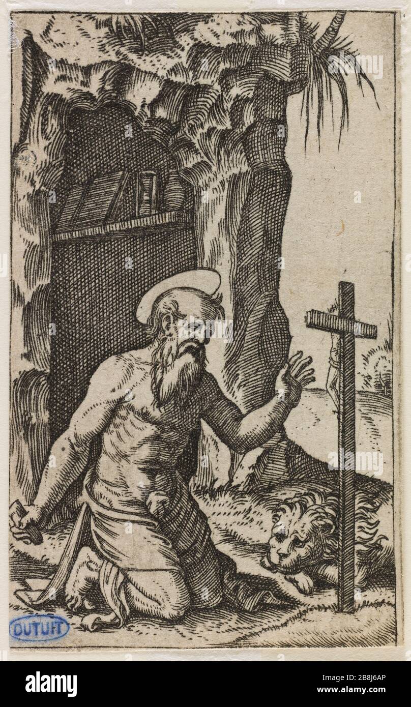 Grotte de saint jerome hi-res stock photography and images - Alamy