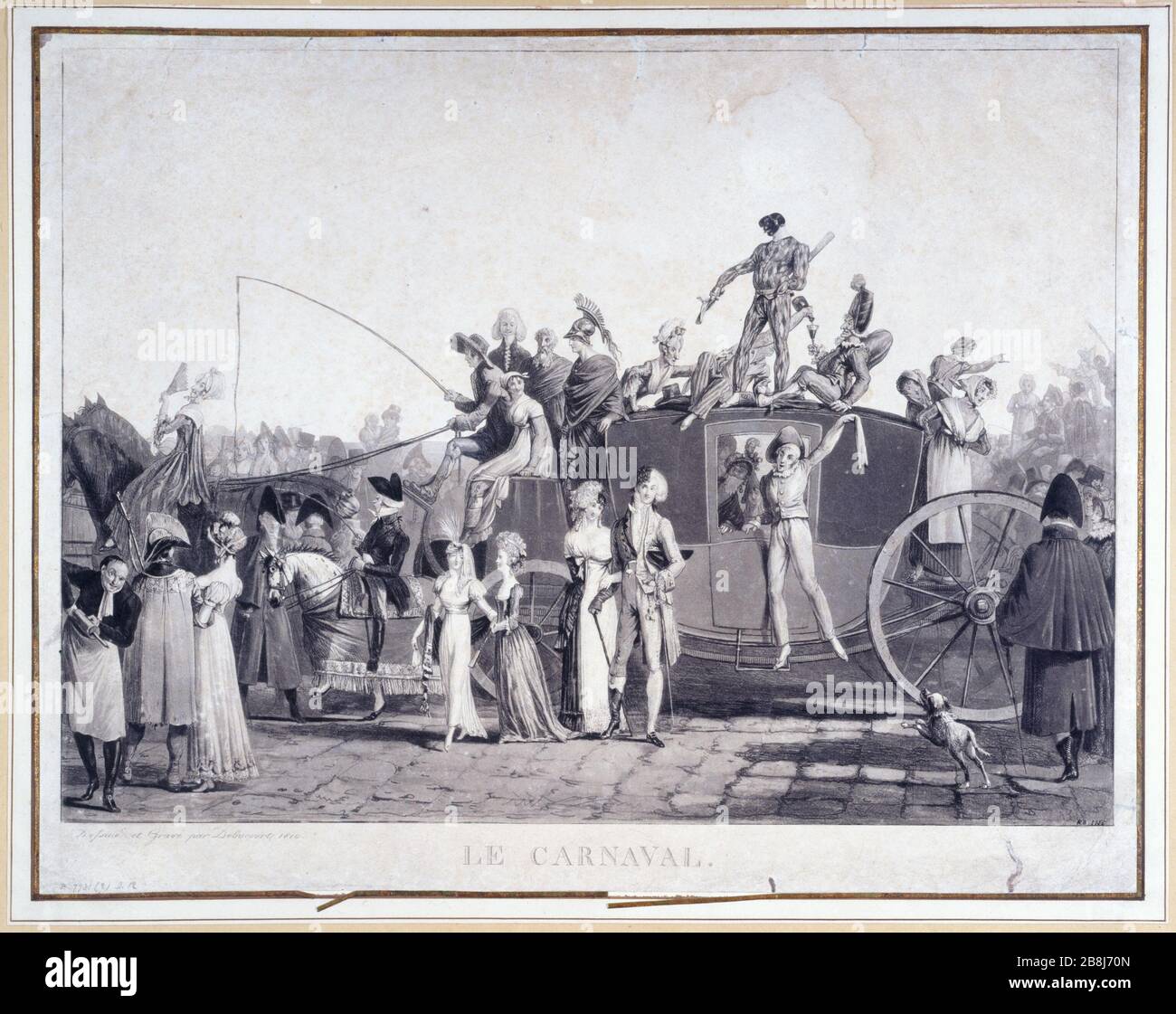 The carnival Philibert-Louis Debucourt (1755-1832). "Le carnaval ...