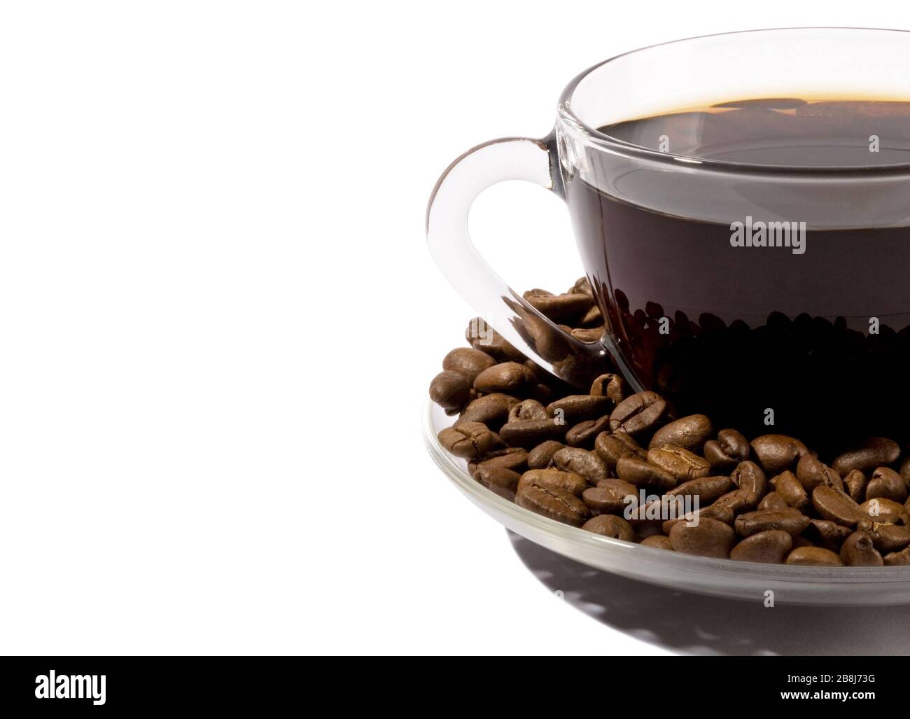 Coffee isolated on white Stock Photo - Alamy