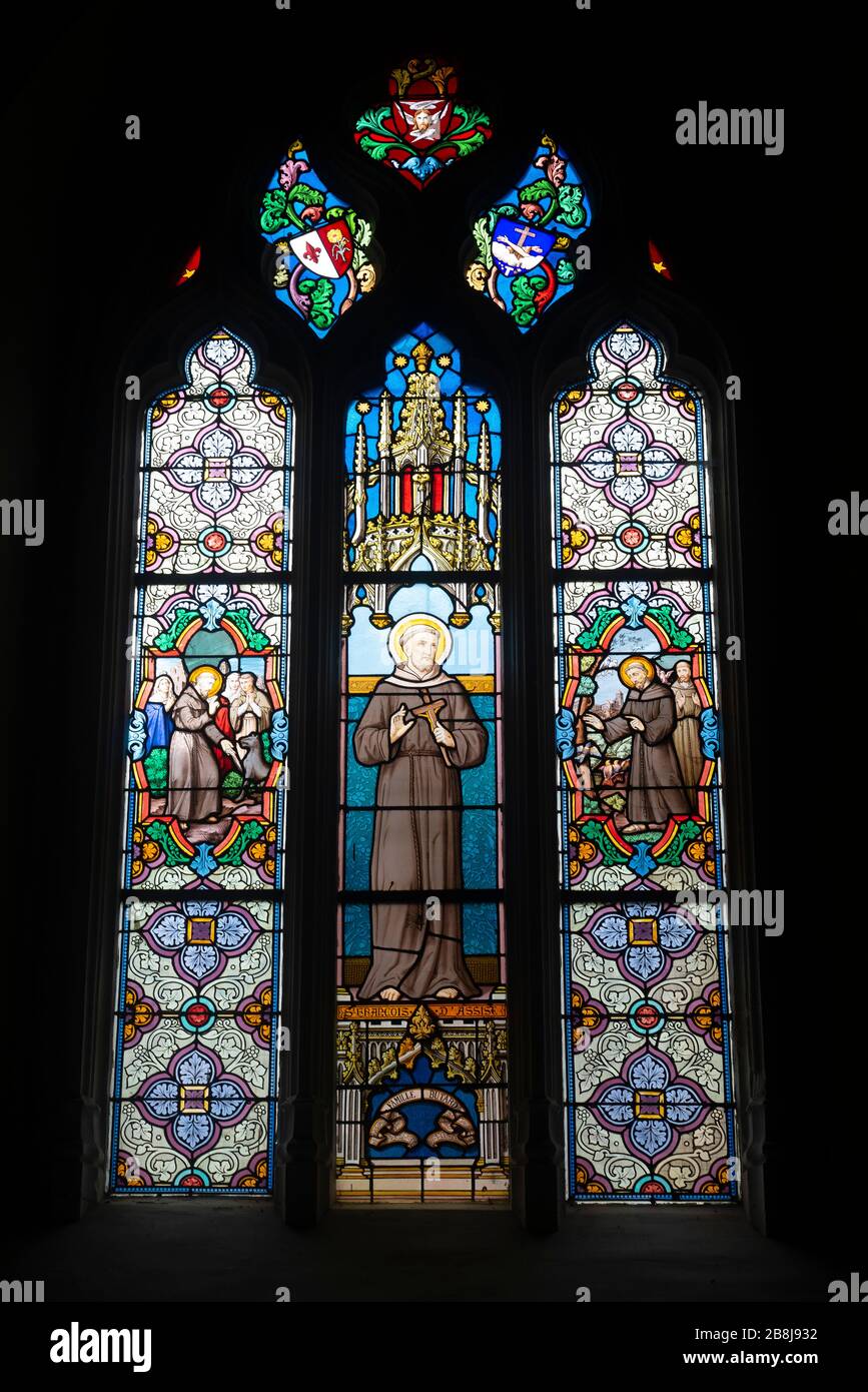 Glass vitrail hi-res stock photography and images - Alamy