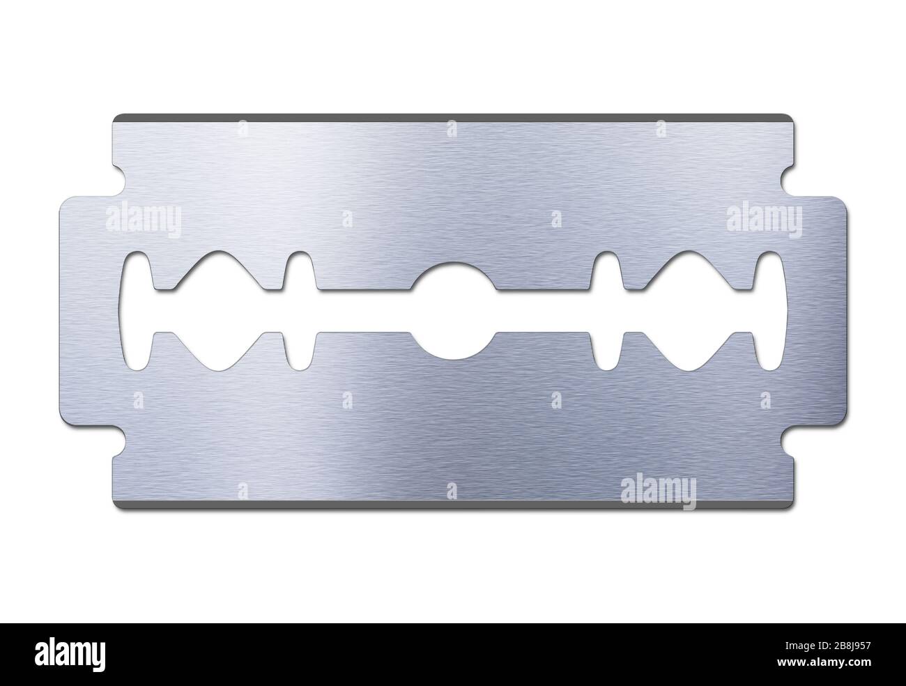 Razor blade on white hi-res stock photography and images - Alamy
