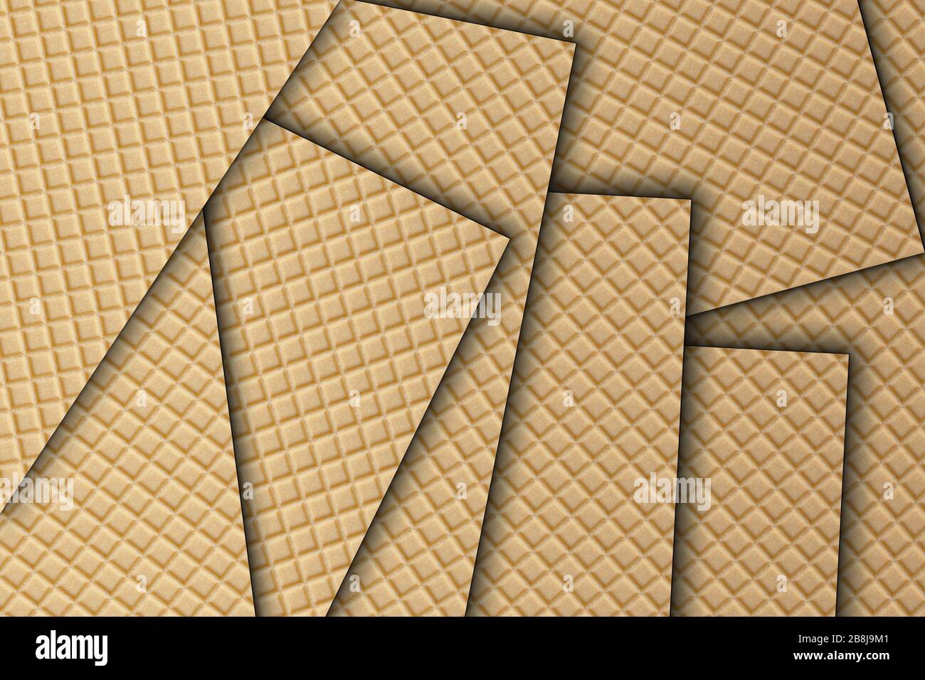 wafer background texture Stock Photo - Alamy