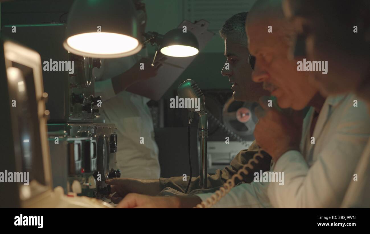 Vintage control panel in computer hi-res stock photography and images ...