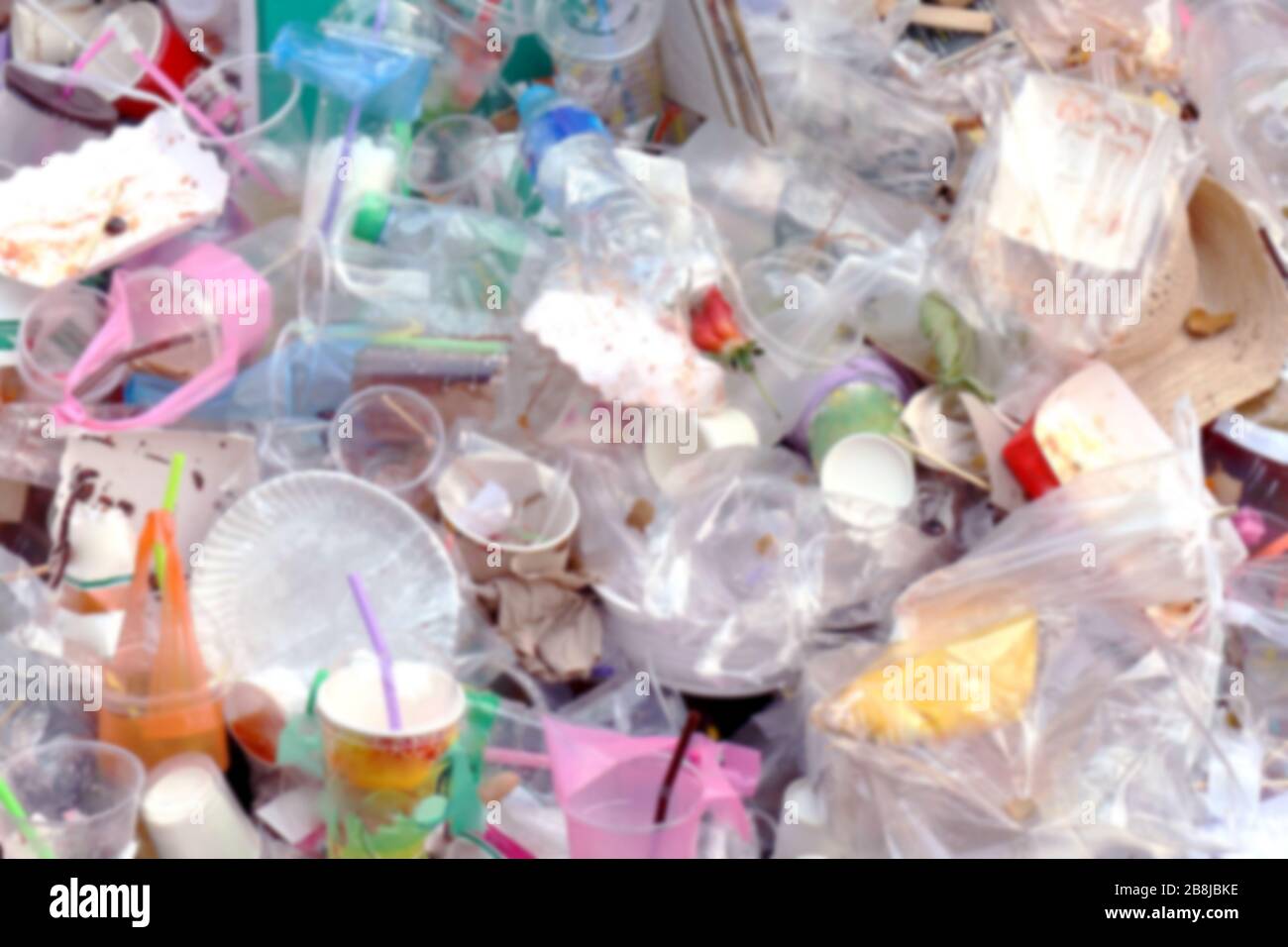 Waste Background Blurred, Waste Garbage Plastic Bottle Paper many ...